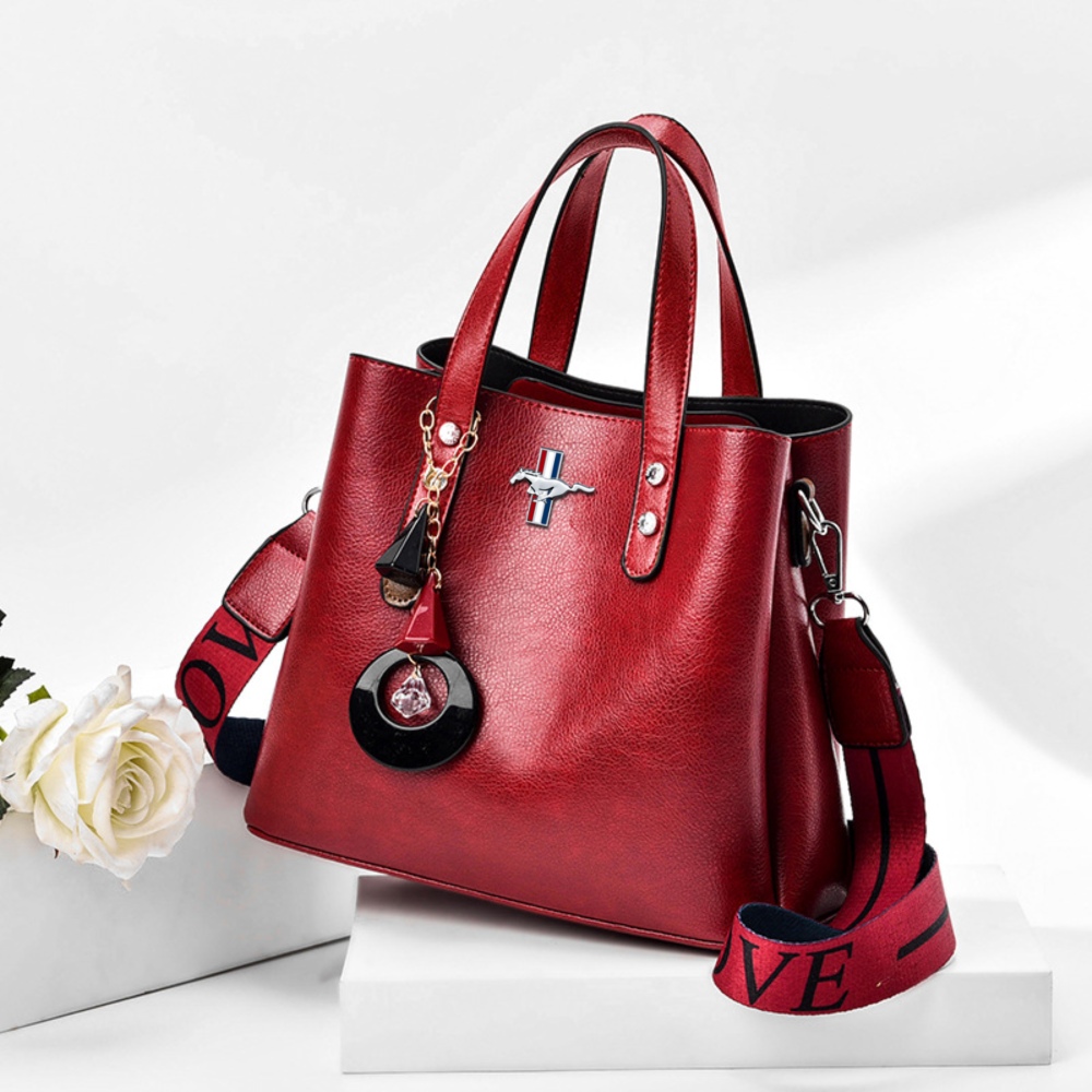Ford Mustang 2020 Leather Women's Handbag - Tana Elegant