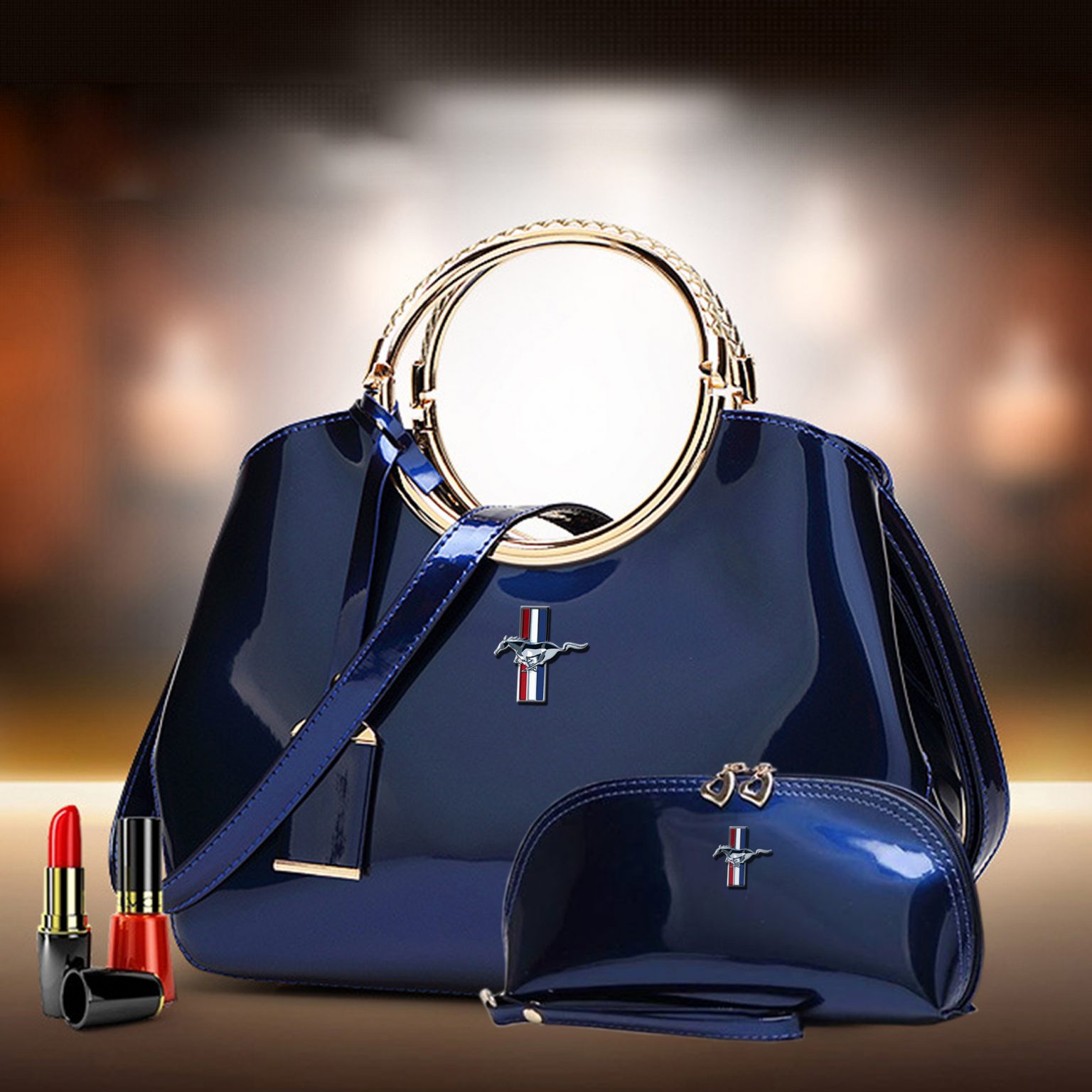 Ford Mustang New Deluxe Handbag - Tana Elegant