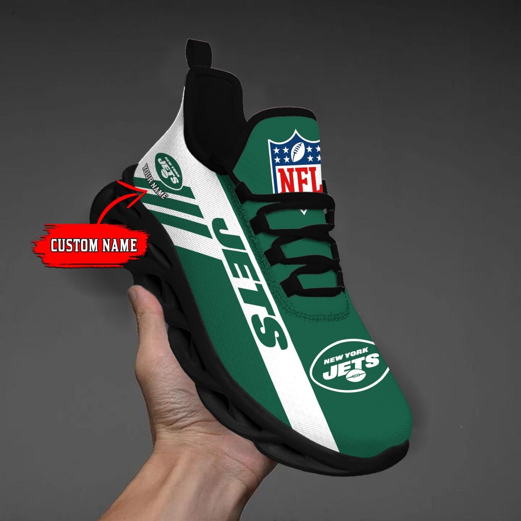 New York Jets Custom Name Max Soul Shoes V04 On Sale - Tana Elegant